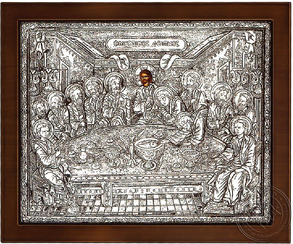 The Last Supper - Silver Icon | OramaWorld.com