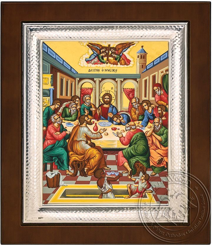 Last Supper - Silver Icon | OramaWorld.com