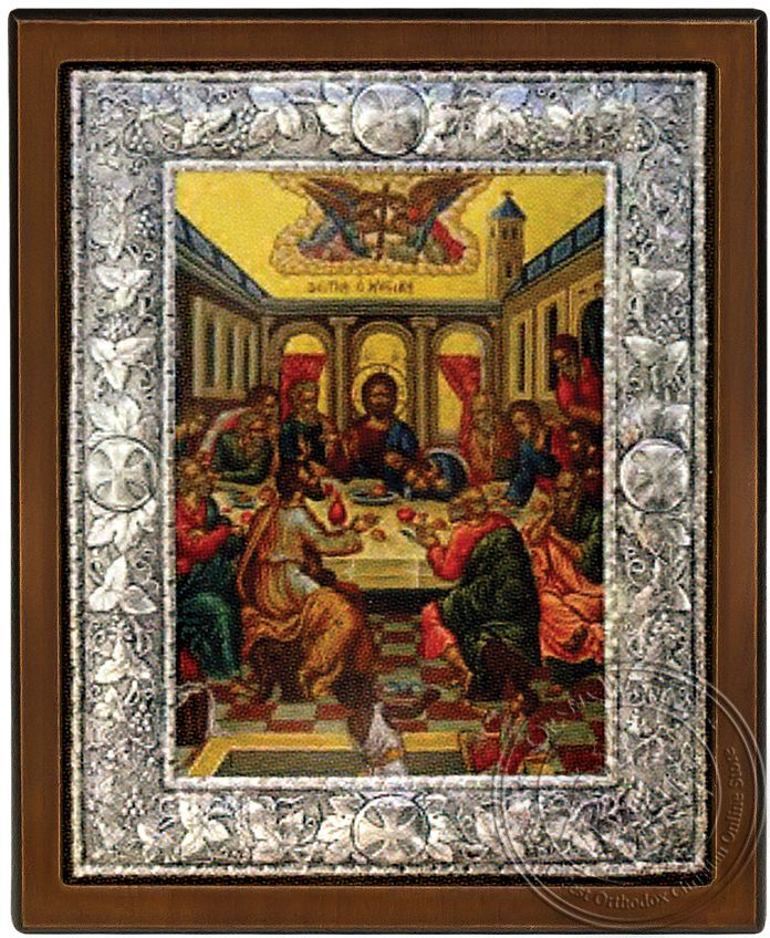 Last Supper - Silver Icon | OramaWorld.com