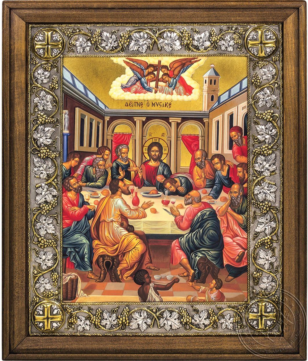 Last Supper - Silver Icon | OramaWorld.com