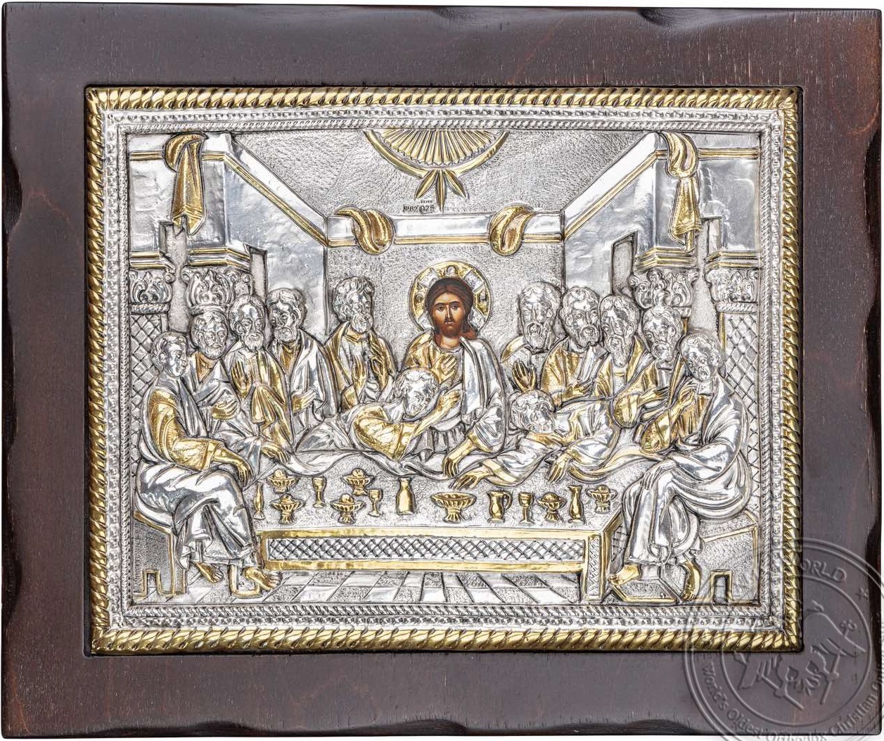 Last Supper - Silver Icon | OramaWorld.com