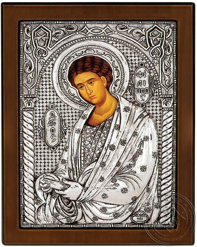 Philip the Apostle - Silver Icon | OramaWorld.com