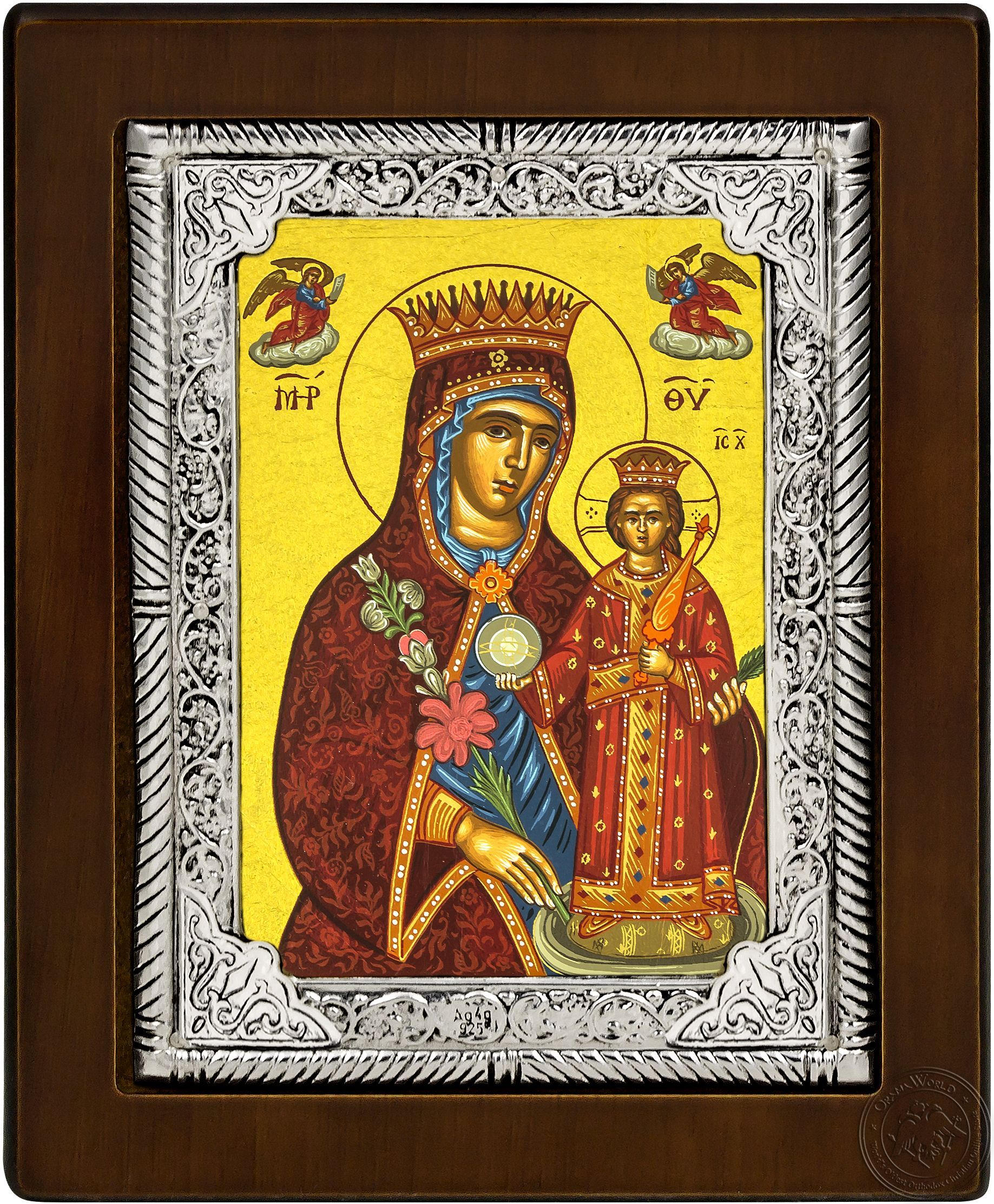 Unwithering Rose - Silver Icon | OramaWorld.com