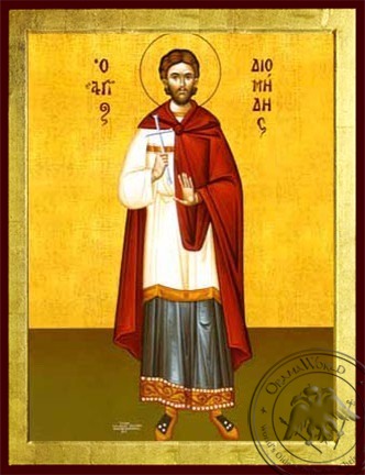Saint Diomedes the Physician of Tarsus in Cilicia Martyr Full Body ...