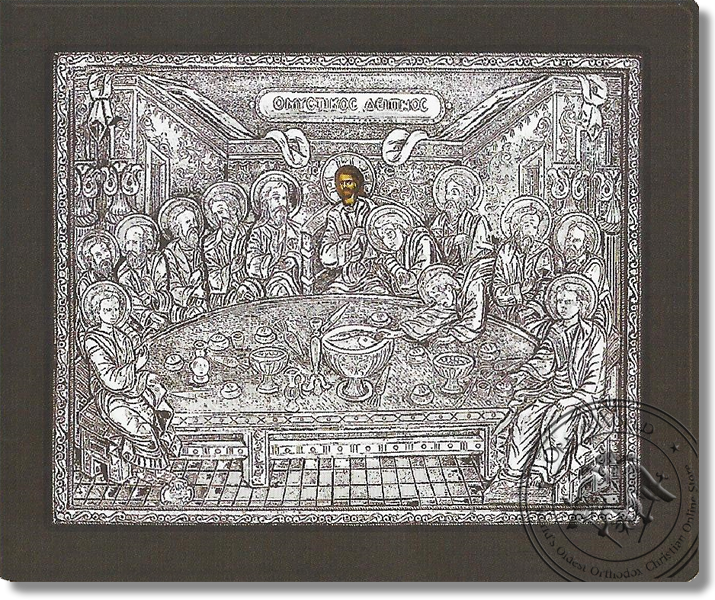 The Last Supper - Silver Icon | OramaWorld.com
