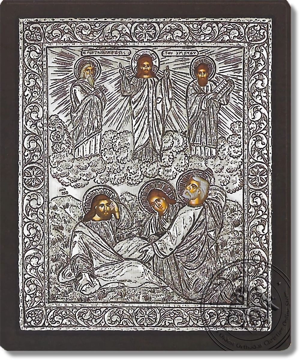 The Transfiguration - Silver Icon | OramaWorld.com
