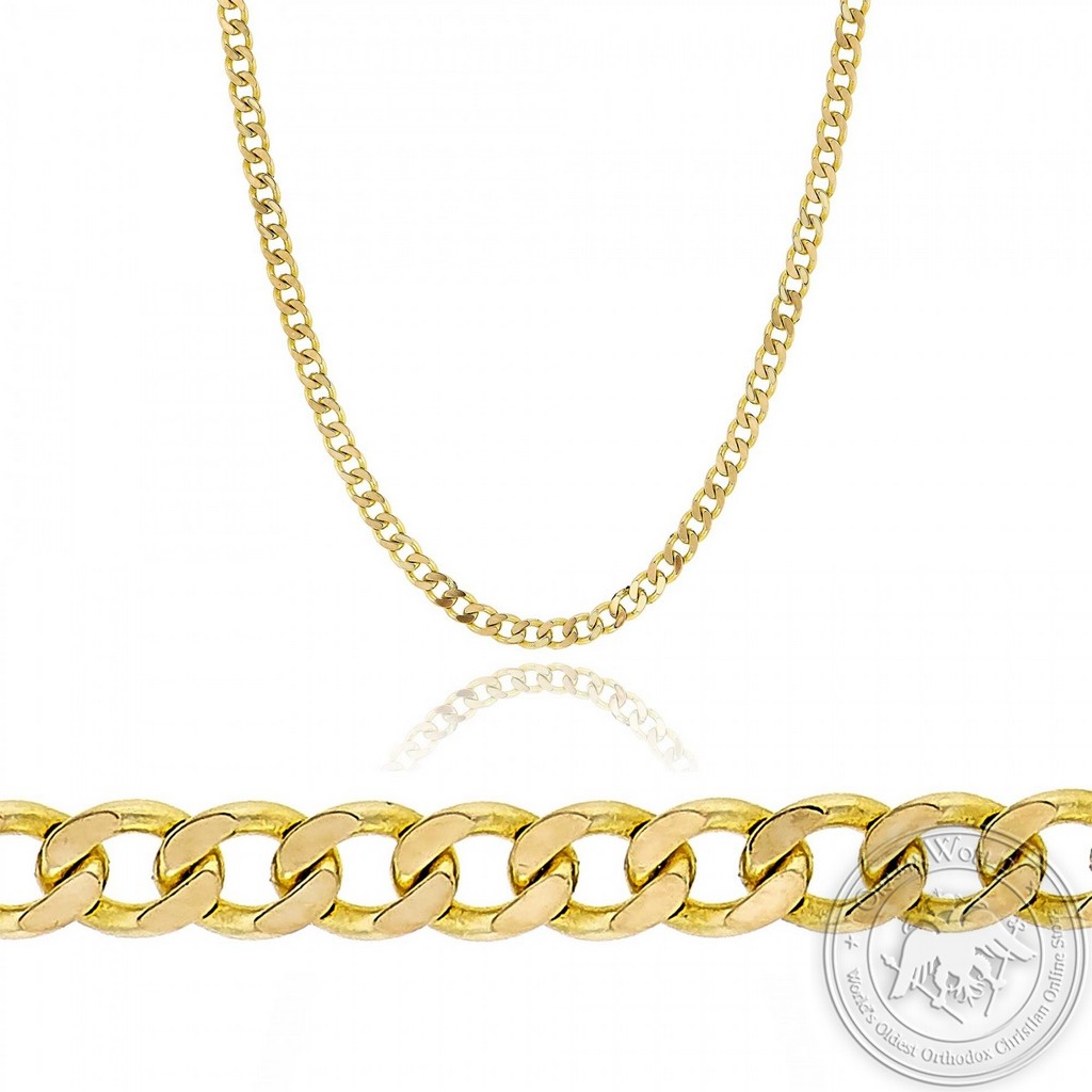 Neck Chain made of 14K Yellow Gold | OramaWorld.com