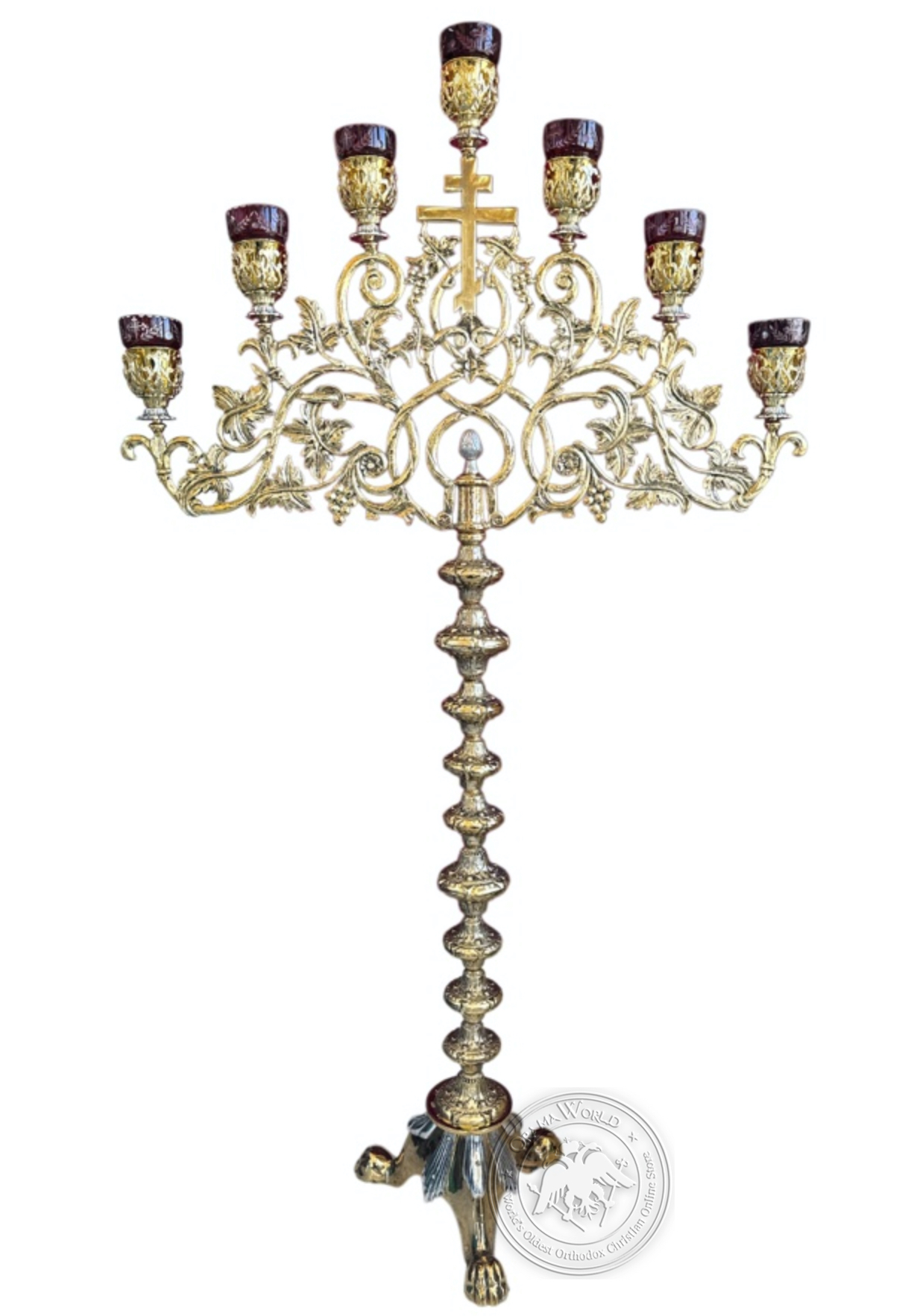 Seven-Branched Floor Candelabra | OramaWorld.com
