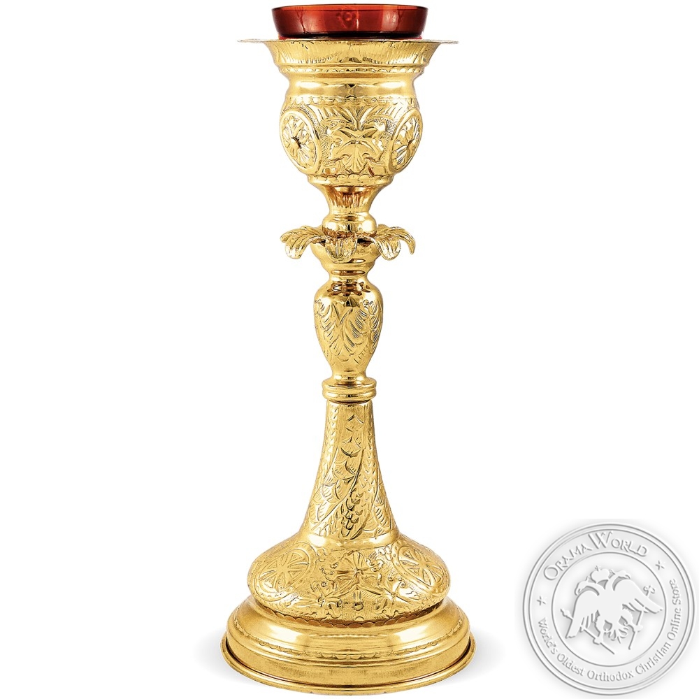 Vigil Oil Candle Byzantine | OramaWorld.com