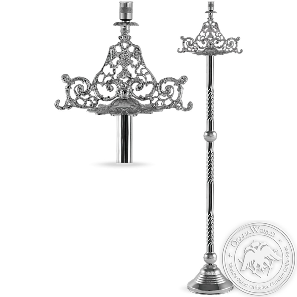 Base for Torch Silver Plated | OramaWorld.com