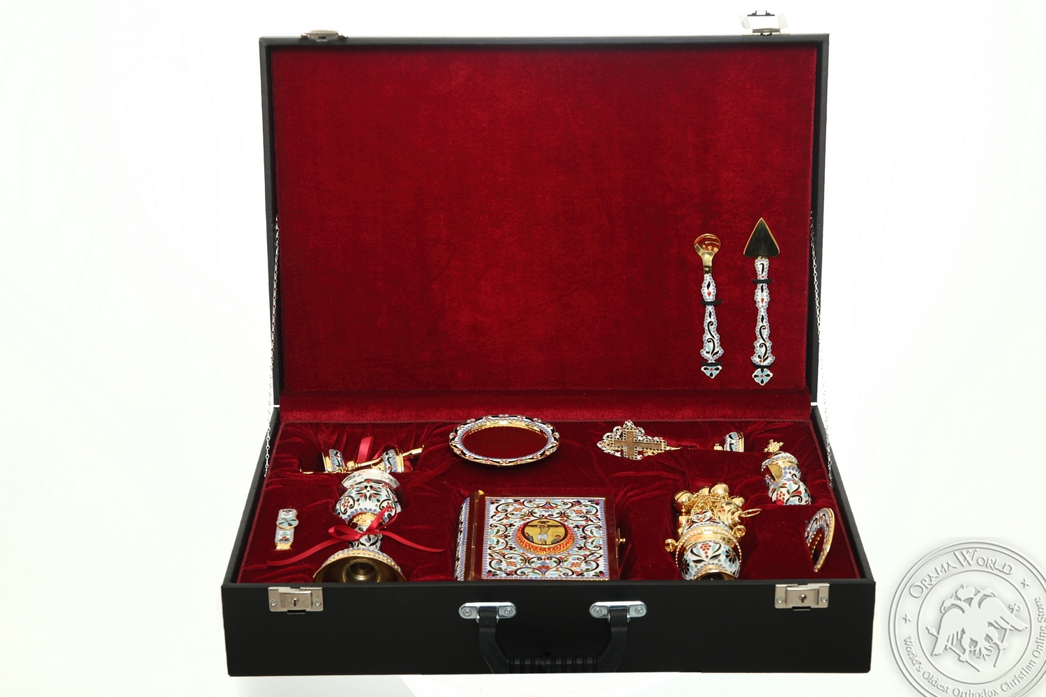Travel Mass Case - Enamelled Sacred Vessels | OramaWorld.com