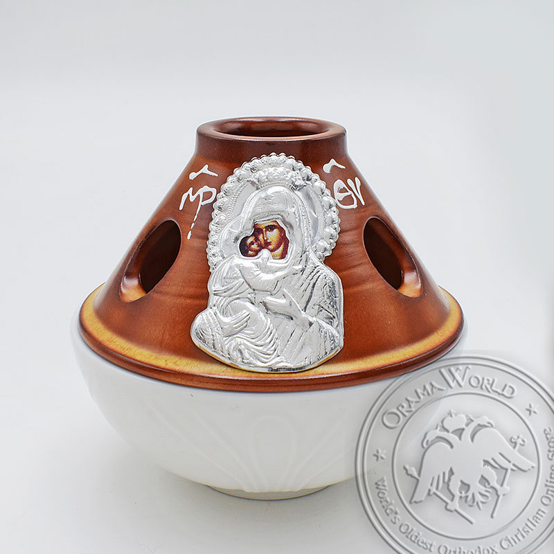 Ceramic Home Oil Lamp - removable top | OramaWorld.com