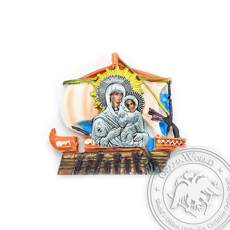 Christian Magnet - Ship with Metal Icon | OramaWorld.com