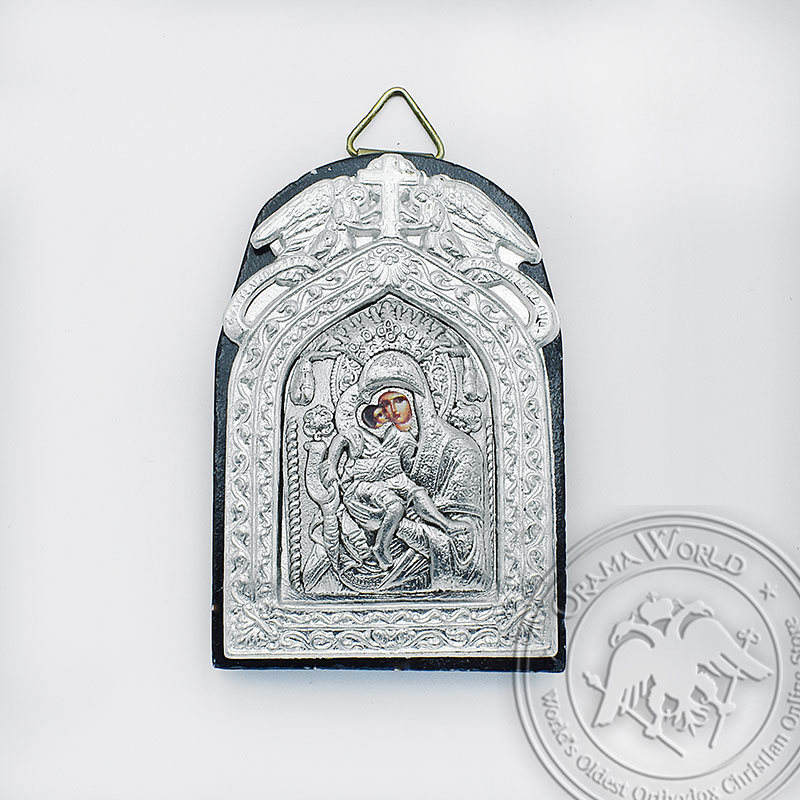Christian Magnet - Small Silver Plated Icon | OramaWorld.com