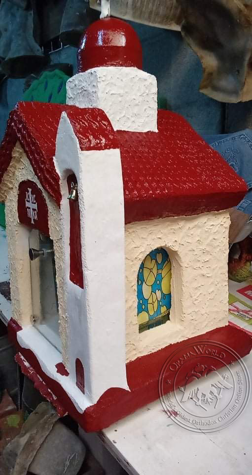 Handmade Small Stone Chapel - Design D | OramaWorld.com