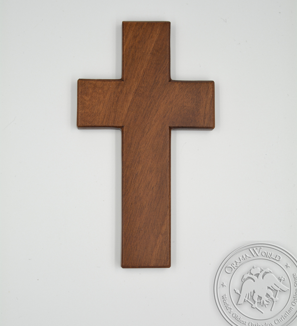 Handcrafted Wooden Cross for Wall ICXC | OramaWorld.com