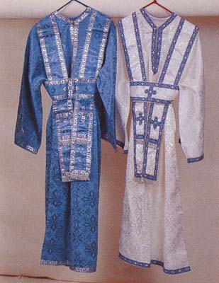 Altar Boy Vestment (Blue - White) - OramaWorld.Com