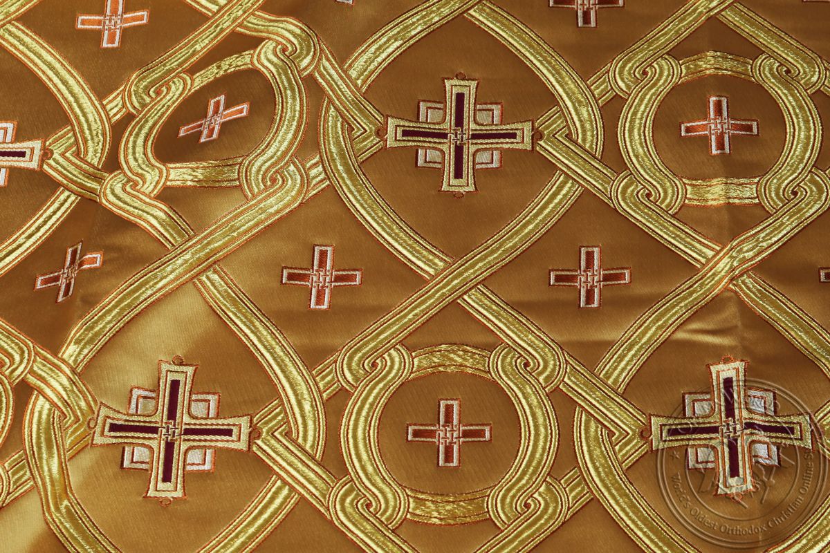Holy Vestment Design 54 - Liturgical Fabric | OramaWorld.com