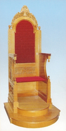 Bishop's Throne Woodcarved Design C | OramaWorld.com